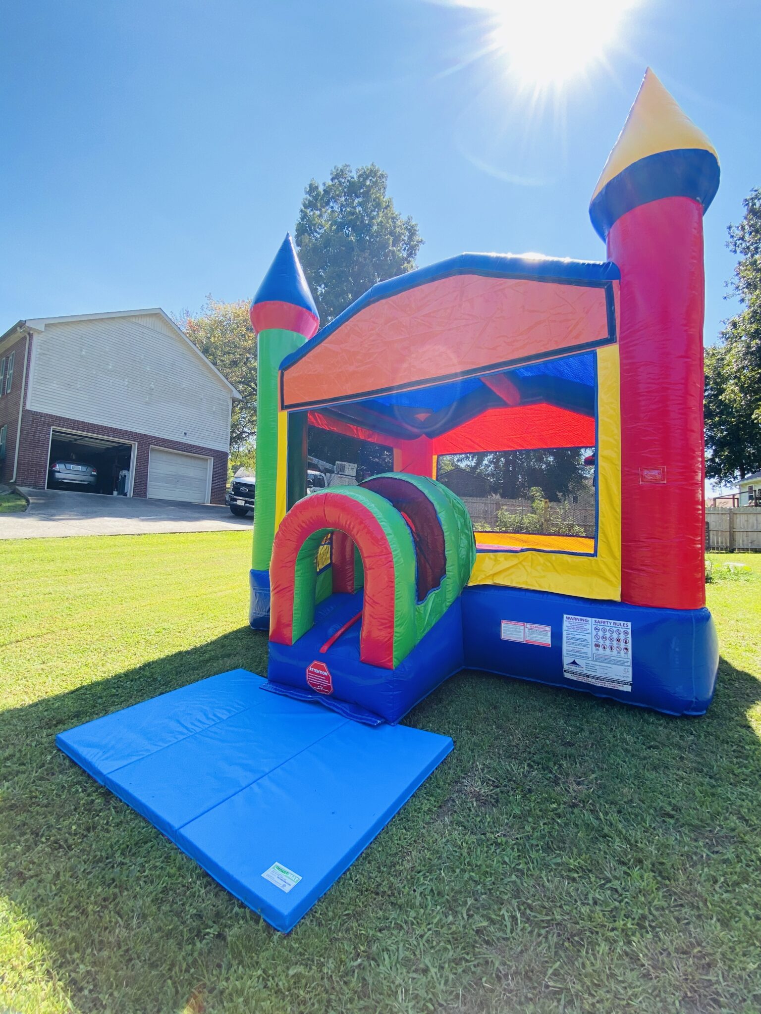 Rainbow Castle | Nashville Bounce Co.