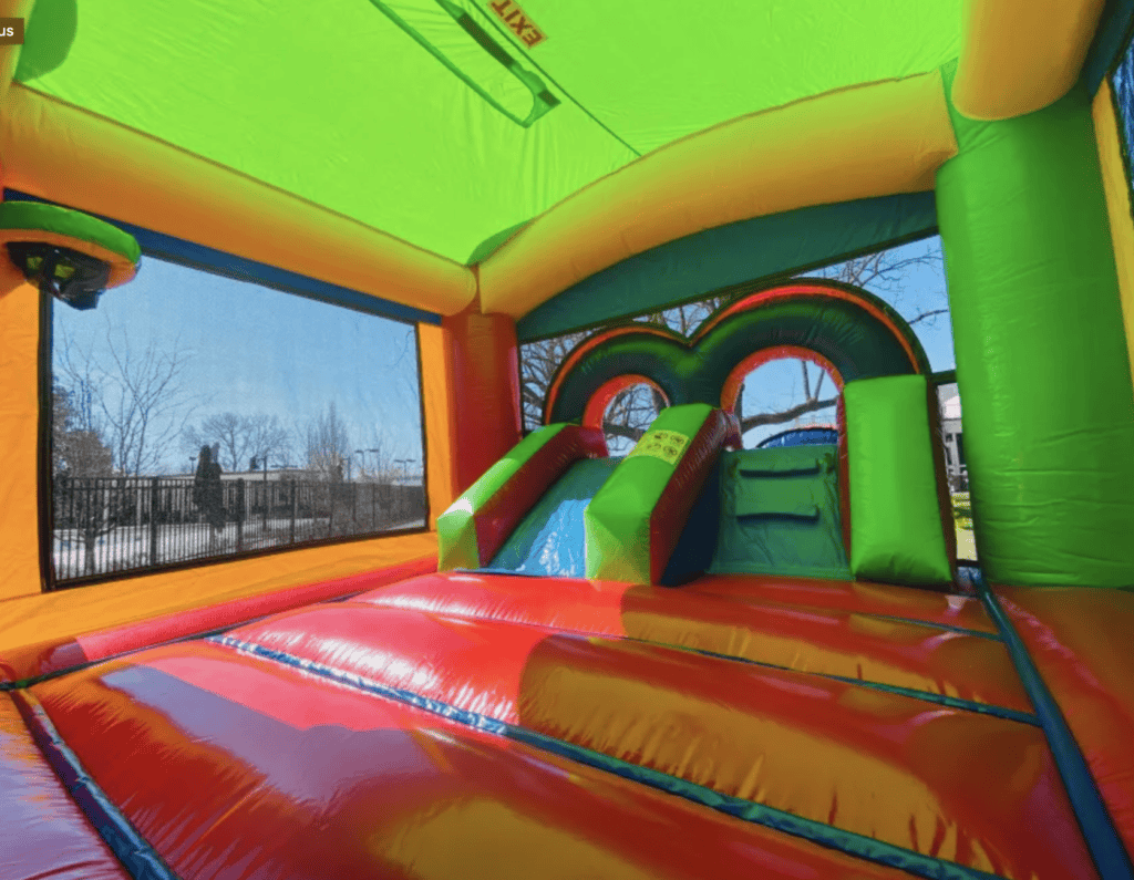 Single Lane Bounce N' Slide Combo (Wet or Dry) | Nashville Bounce Co.